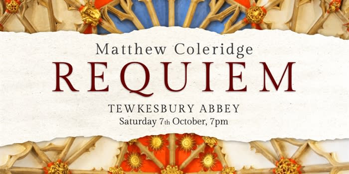 Matthew Coleridge - Requiem concert - Cotswolds