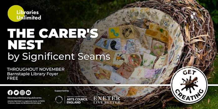 The Carer's Nest Art Installation - Visit Devon