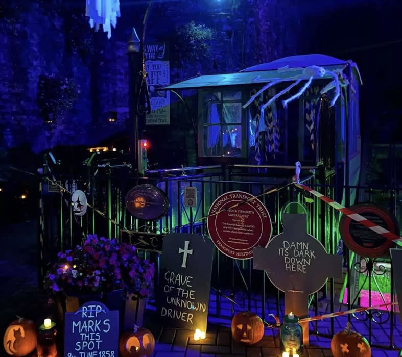Festival of Lights & Halloween Cliff ‘Wail’ Way 2025 - Visit Devon