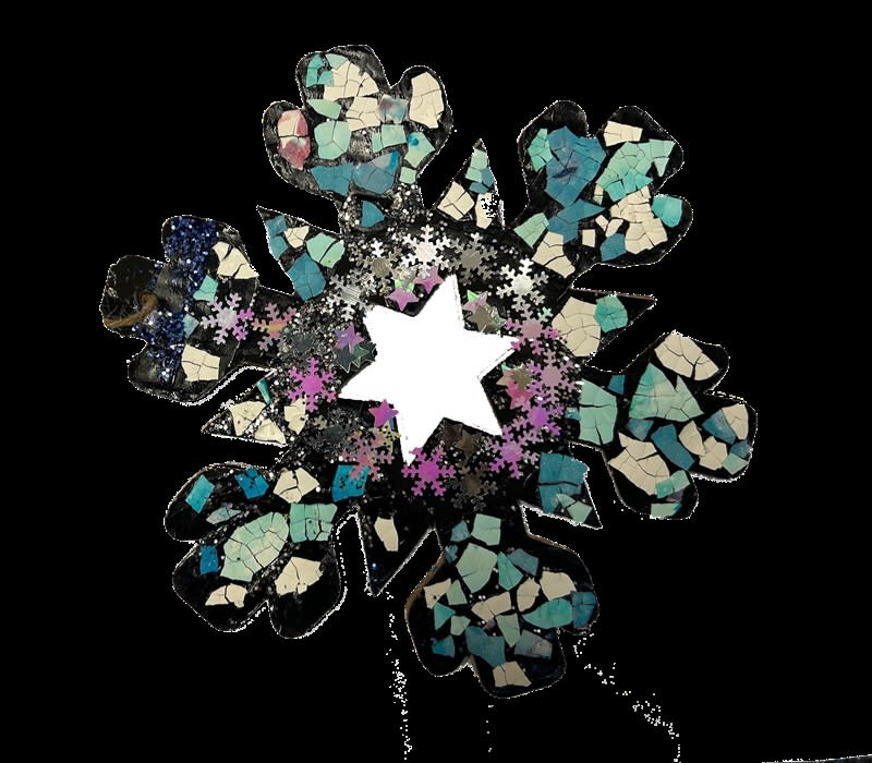 Children's Snowflake Mosaic Workshop - Cotswolds