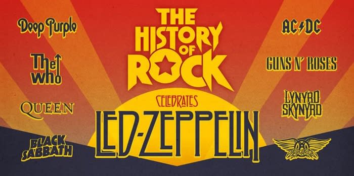 The History of Rock Celebrating Led Zeppelin - Visit Devon