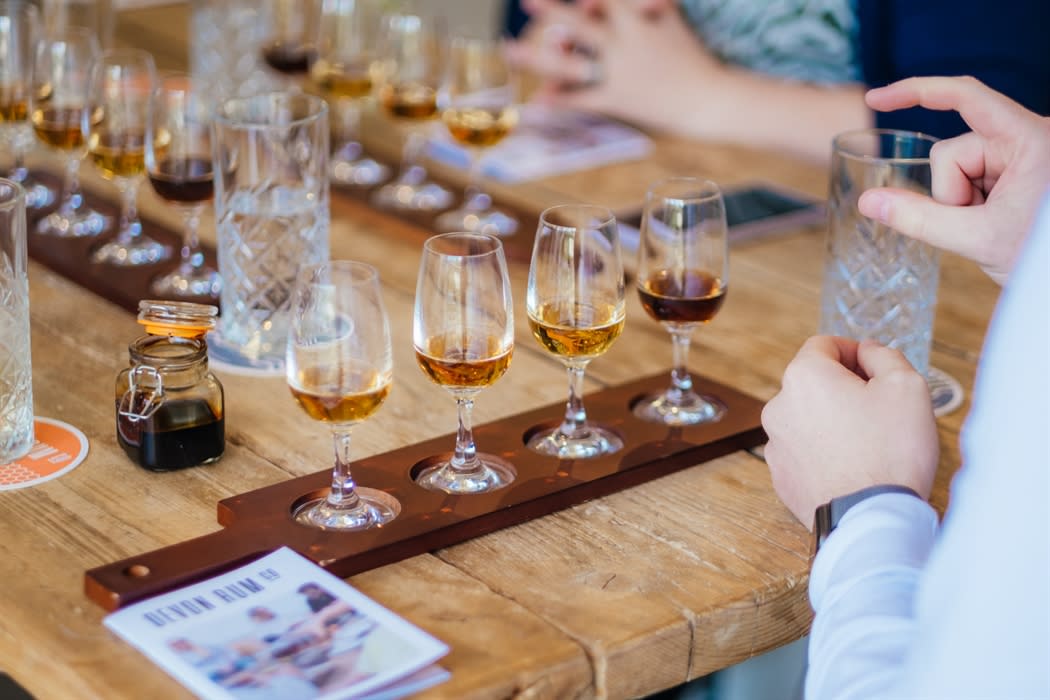 Rum Tasting Experience at The Mole - Visit Devon