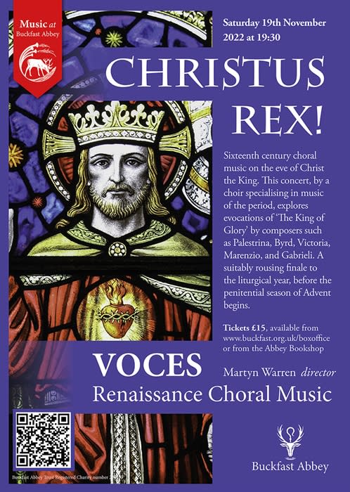 Voces: Christus Rex! - Visit Devon