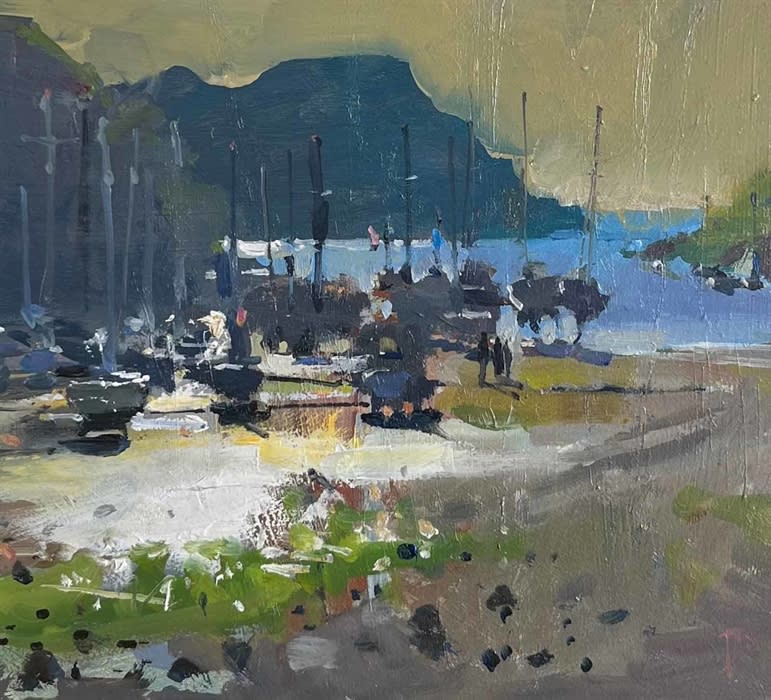 Painting in Oils en plein air with Tom Stevenson ROI. - Visit Devon