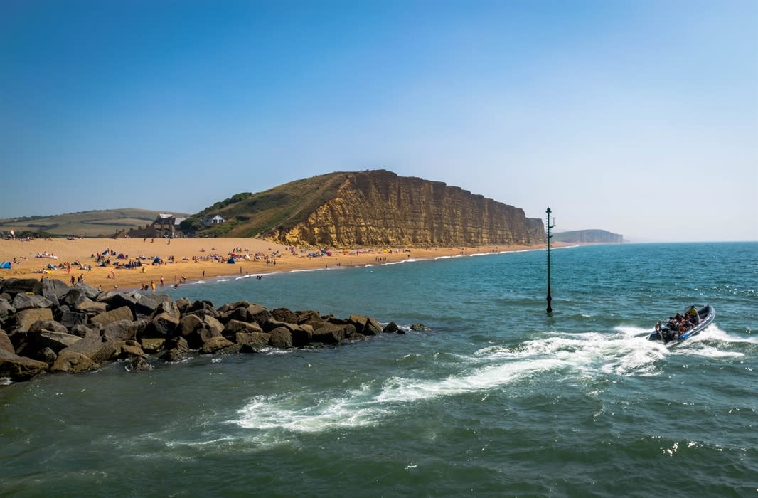 West Bay Beach - Visit Dorset