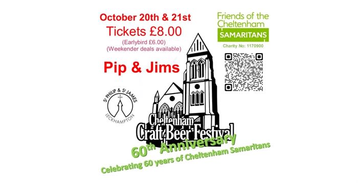 Friends of Cheltenham Samaritans 60th Anniversary Beer Festival - Cotswolds