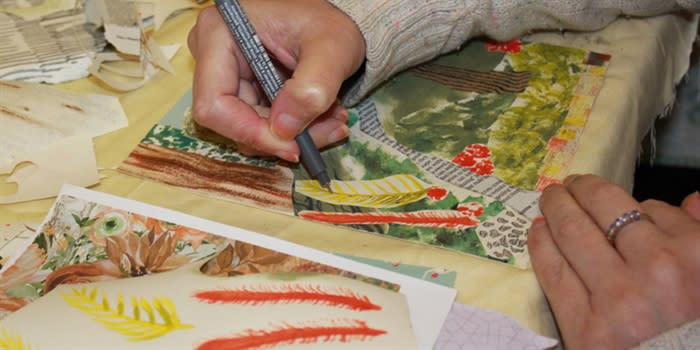 Botanical Collage Workshop - Visit Devon