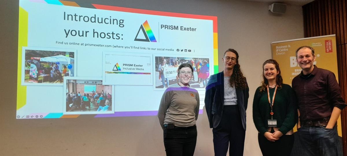 PRISM Speakers for Pride Month (belatedly) - Visit Devon