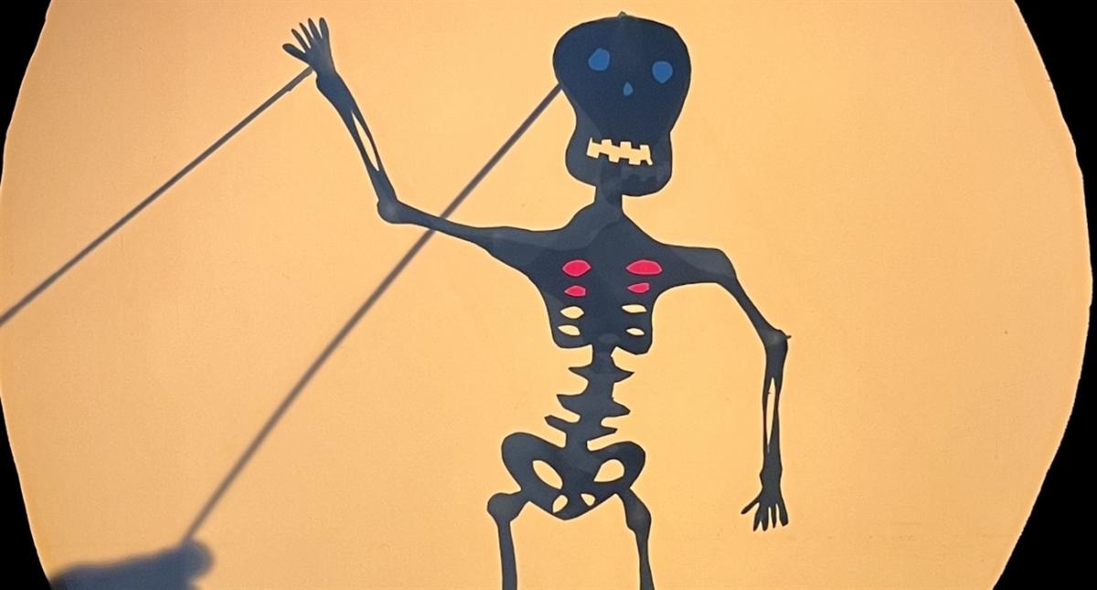 Trolls in the Light Shadow Puppet Making - Visit Devon