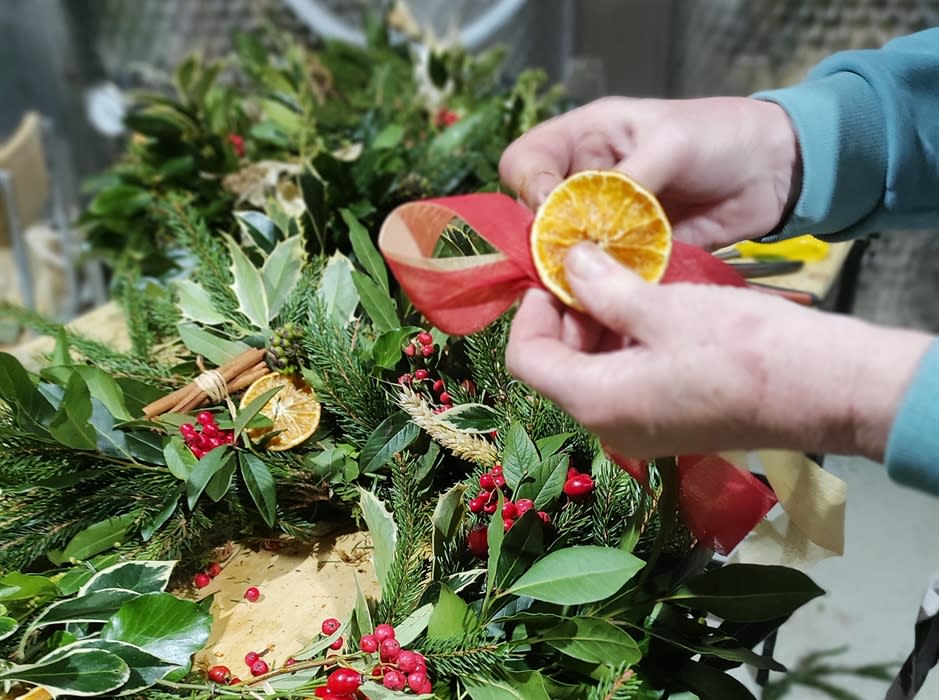 Christmas Wreath Making - Visit Devon