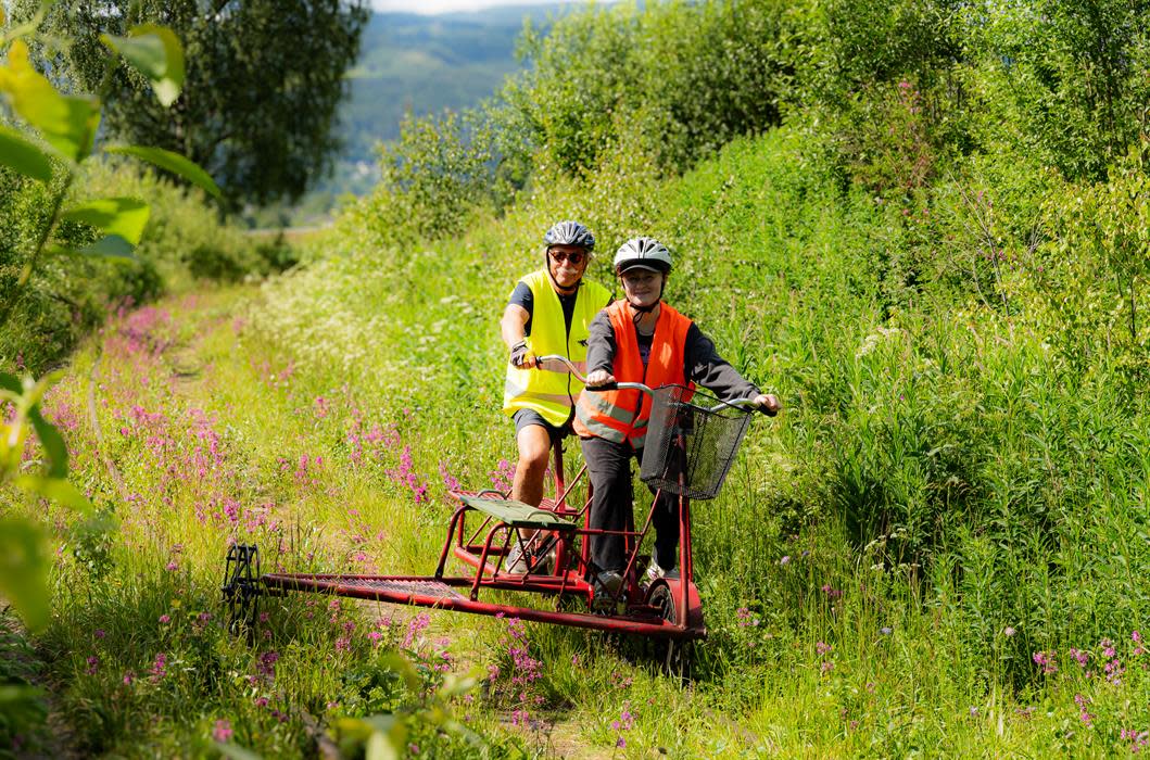 Rail tricycle rides - AS Valdresbanen - Visit Øst-Norge