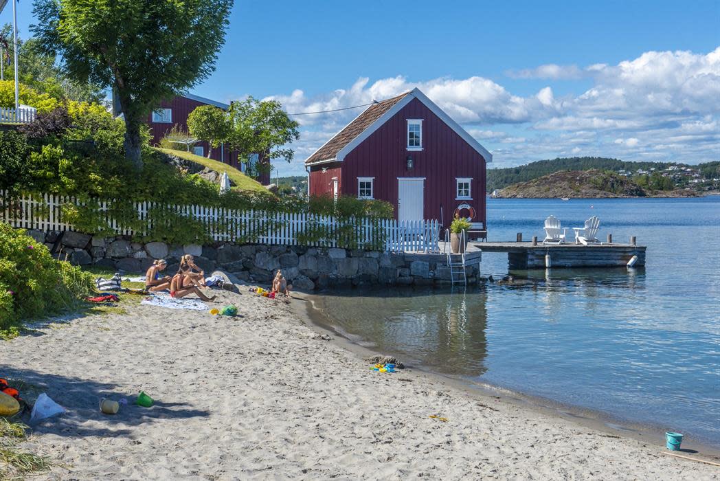 Merdø strand utenfor Arendal - Visit Sørlandet