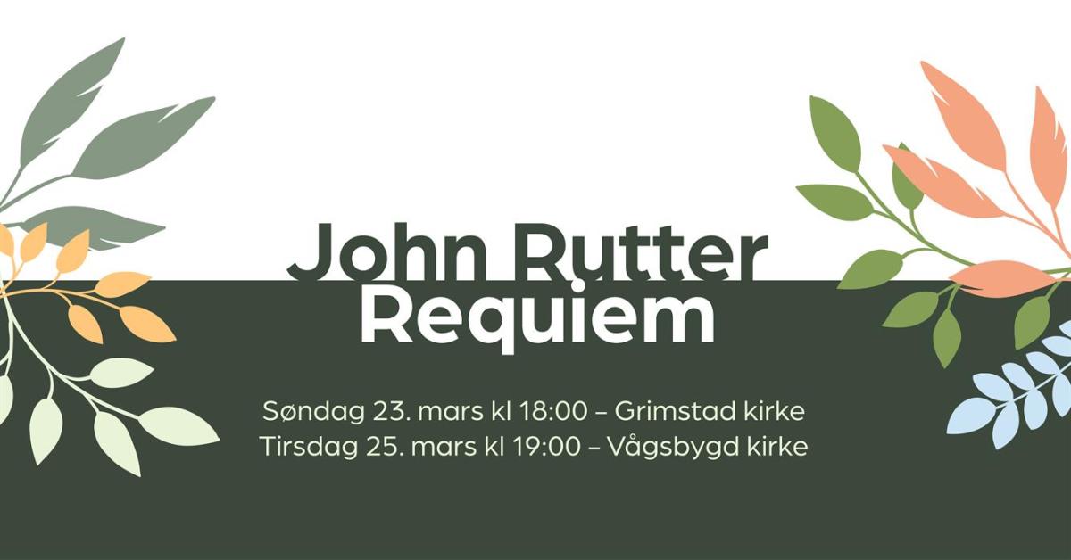 John Rutter "Requiem" - konsert med stort ungdomskor og Agder Symfoniorkester - Visit Sørlandet