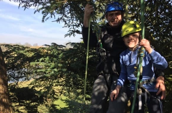 Big Tree Climb at Stonor Park