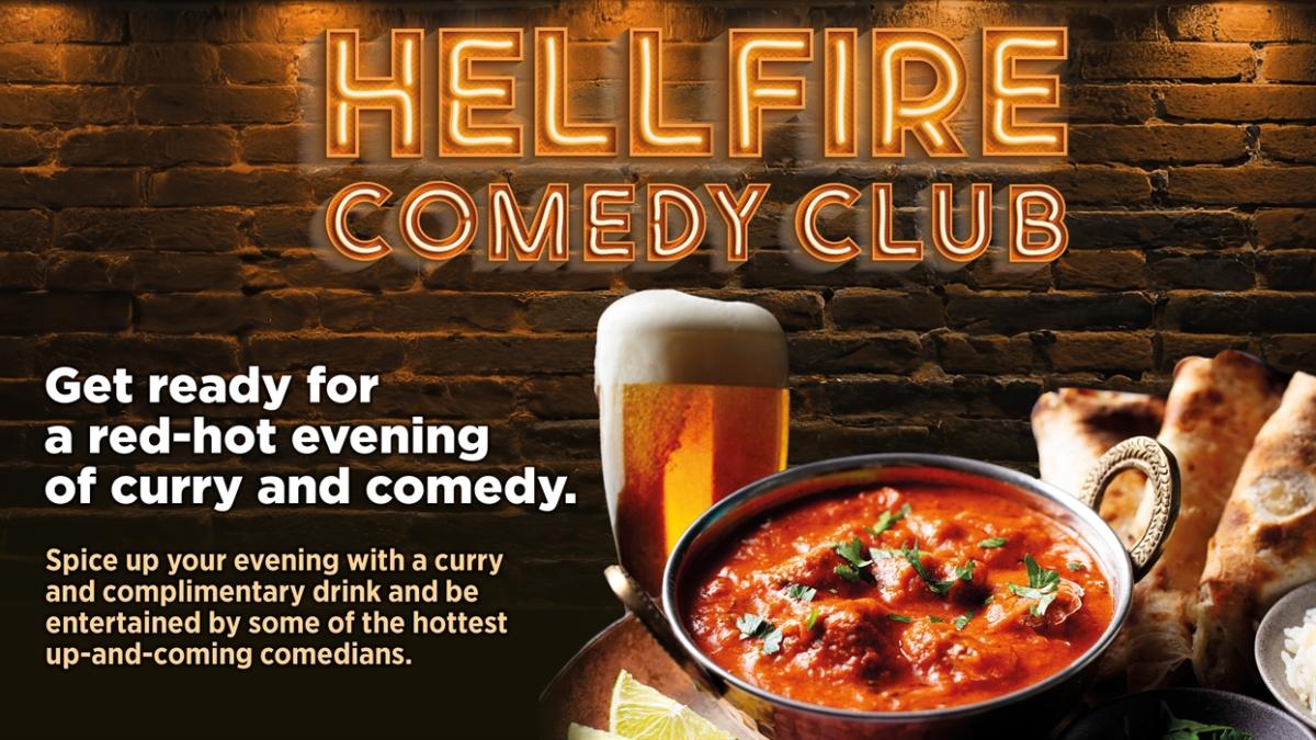 Hellfire Comedy Club | G Live - Visit Surrey
