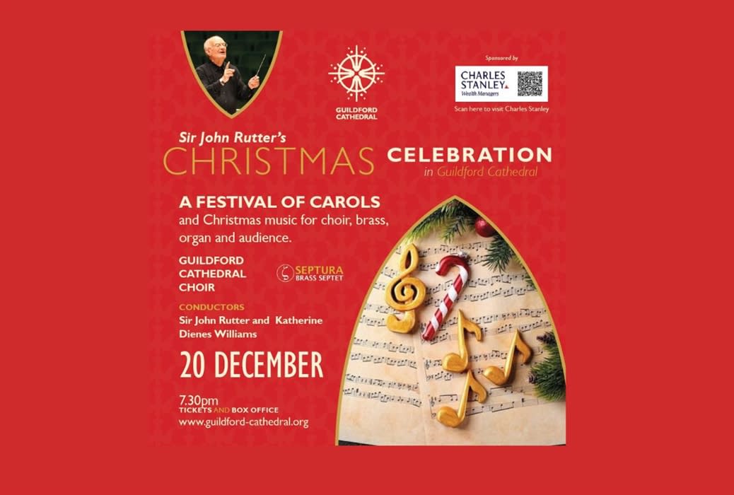 Sir John Rutter's Christmas Celebration | Guildford Cathedral - Visit ...