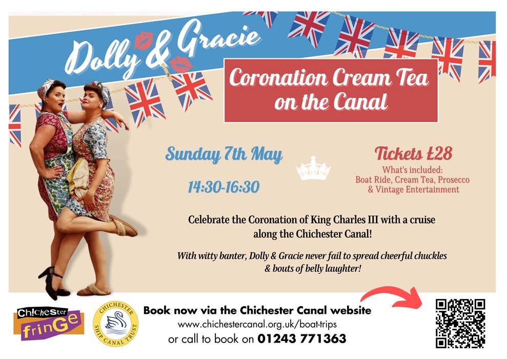 Coronation Cream Tea on the Canal - Great Sussex Way