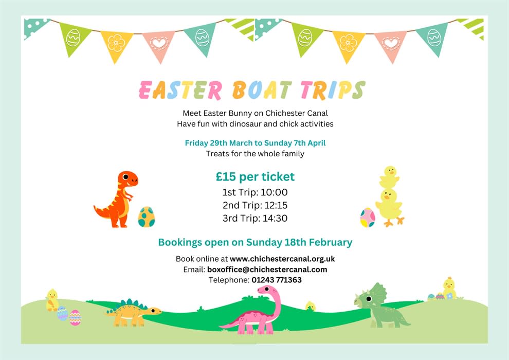 Easter Boat Trip - Great Sussex Way