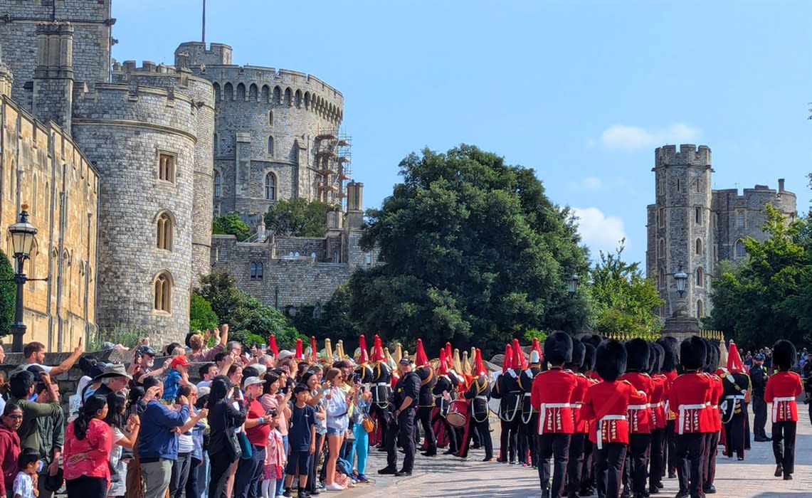 Windsor Guard March Changing The Guard