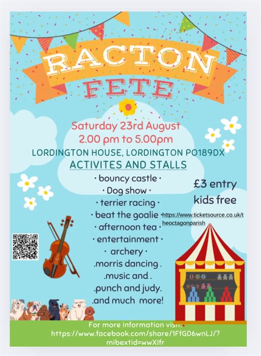 Racton Fete at Lordington House - Great Sussex Way