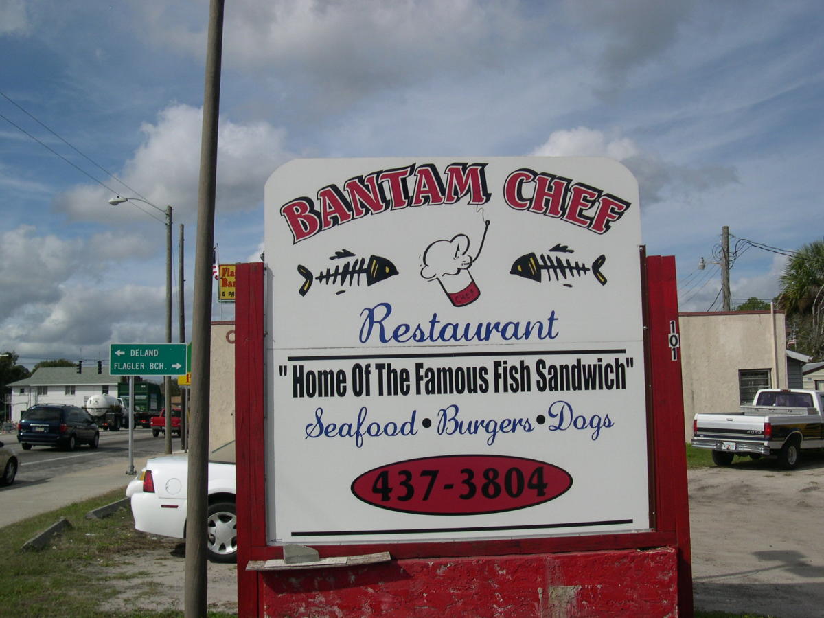 Bantam Chef Bunnell Menu