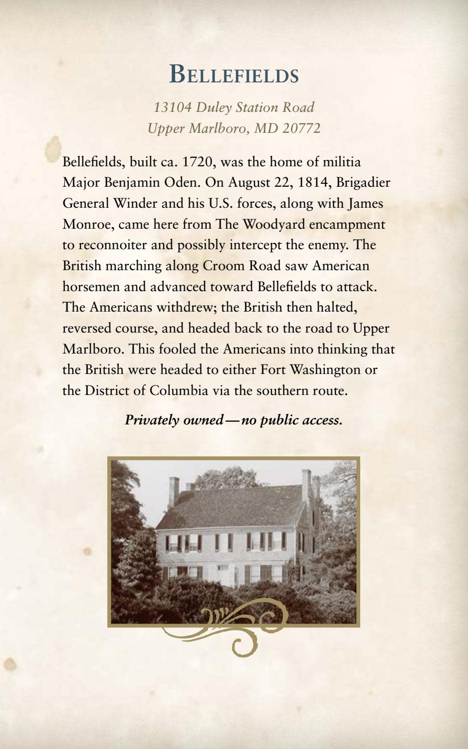 Bellefields and Cemetery | Upper Marlboro, MD 20772