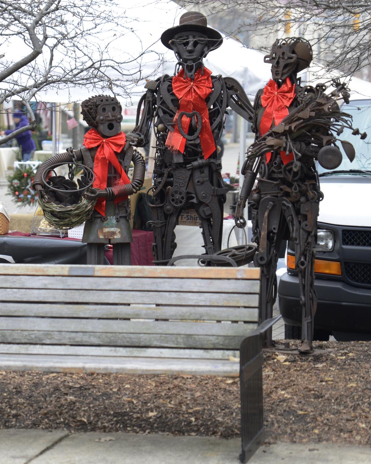 Family Farm Sculpture