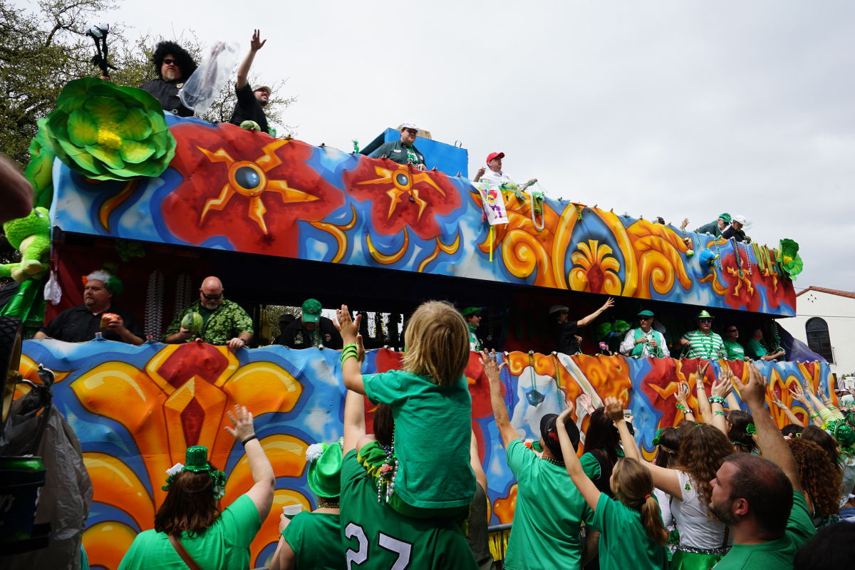 Irish Channel Parades New Orleans