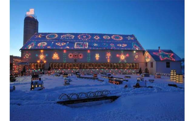 Koziar S Christmas Village Kissing Bridge With Train Picture Of