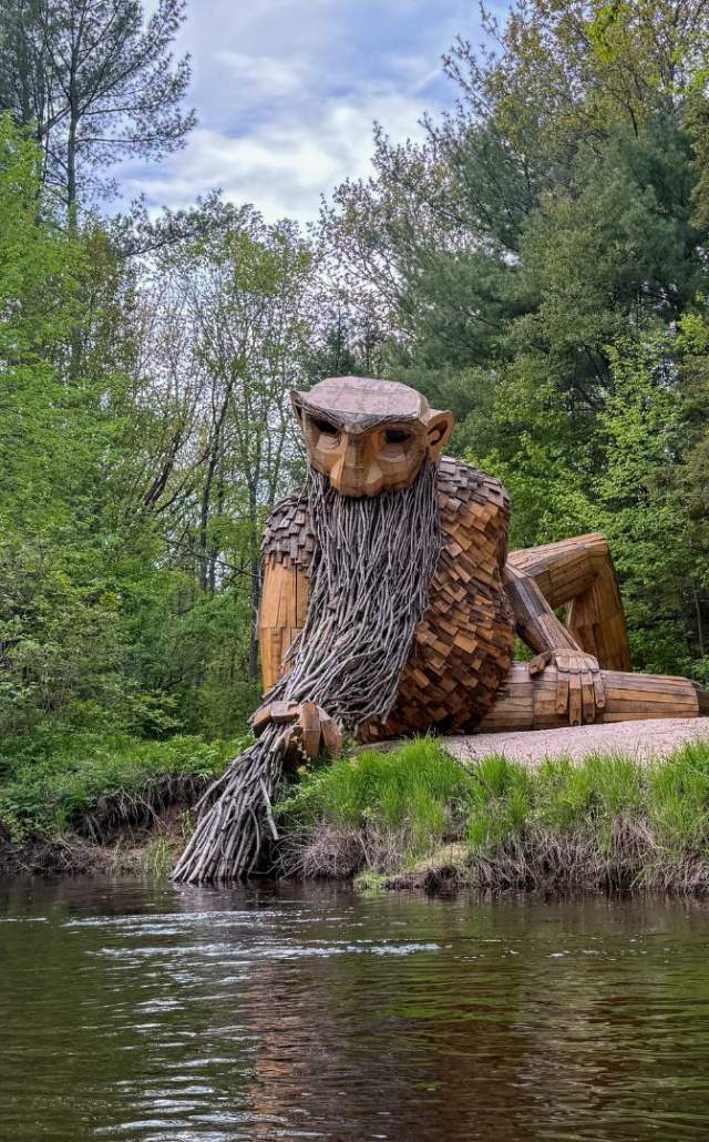 Benny the Beard Fisher Troll | Germfask, MI