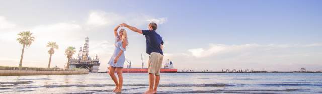 sunset beach date ideas