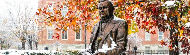 purdue campus winter