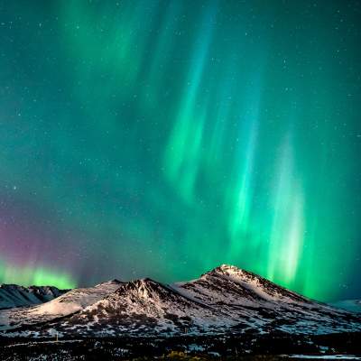 how to color northern lights