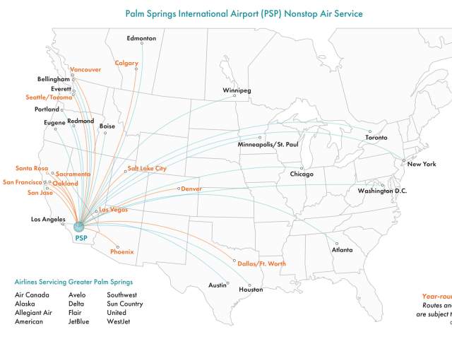 Travel to Palm Springs - How To Get Here and Around
