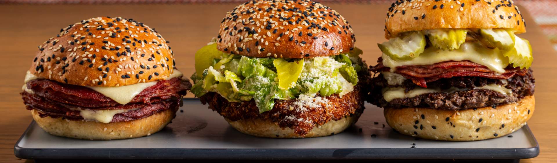 hamburger style junction