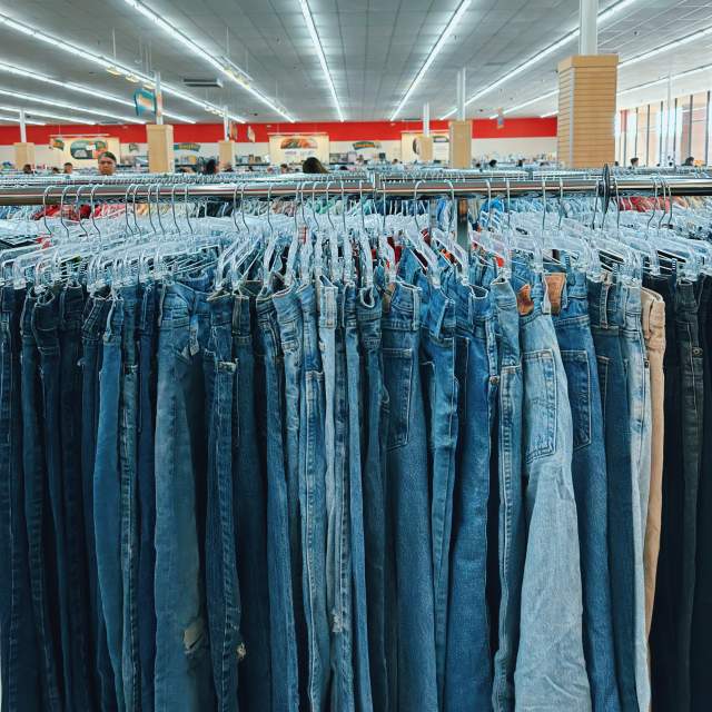 thrift clothes