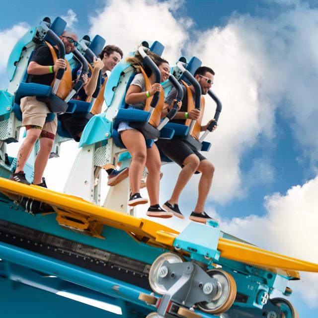Surf s Up Pipeline The Surf Coaster At SeaWorld Orlando