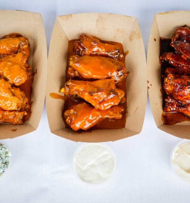 Chicken Wings Frankie's New York Buffalo Wings The Biggest Baddest