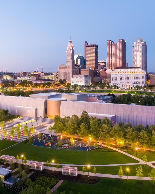 Map Of Downtown Columbus