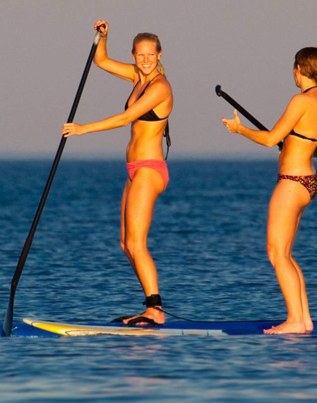 stand up paddleboarding