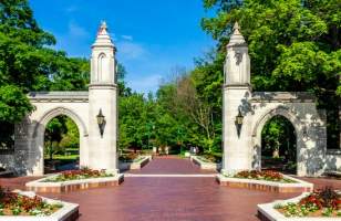 Sample Gates at Indiana University