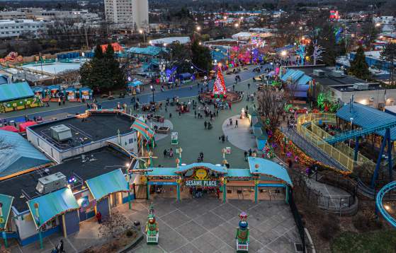 Celebrate Christmas at Sesame Place