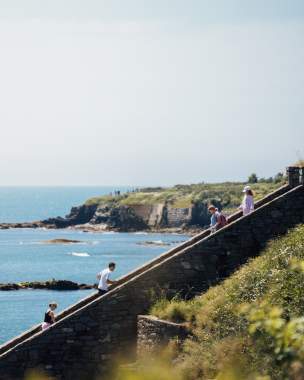 cliff edge walk