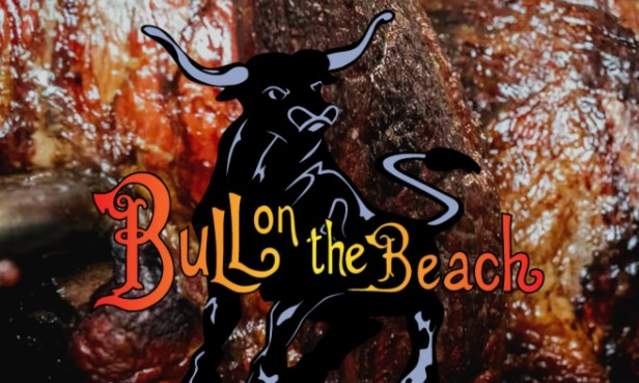 Bull On The Beach