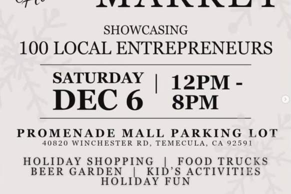 Temecula Chilled & Holiday Events | Christmas Lights & Dining