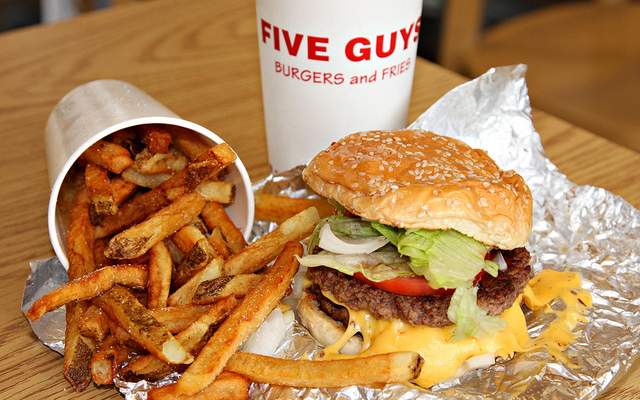 Five Guys Hamburger Place