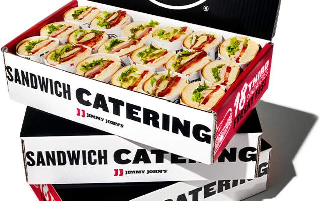 Jimmy johns boxed lunch store