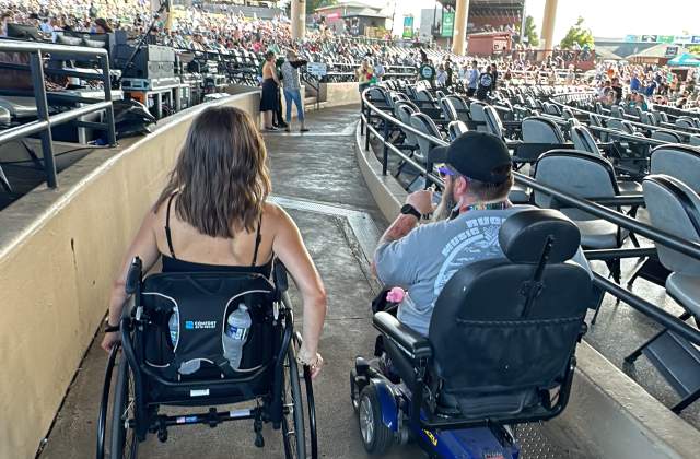Accessibility at Ruoff Music Center | Disability Friendly