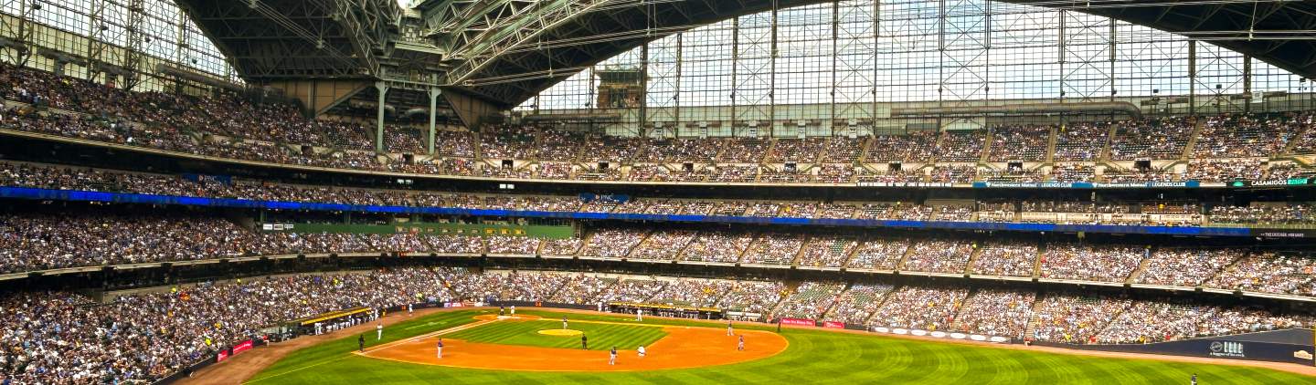 empty baseball stadium