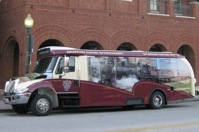Grapevine Visitors Shuttle | Transportation & Things to Do